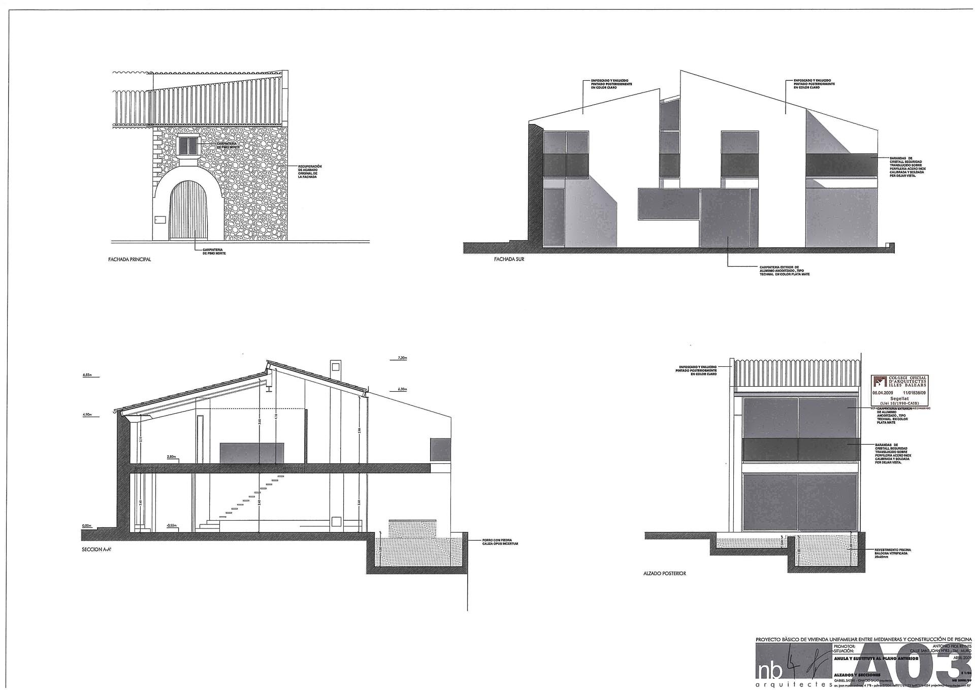 Casa unifamiliar en Muro – Antonio Fiol